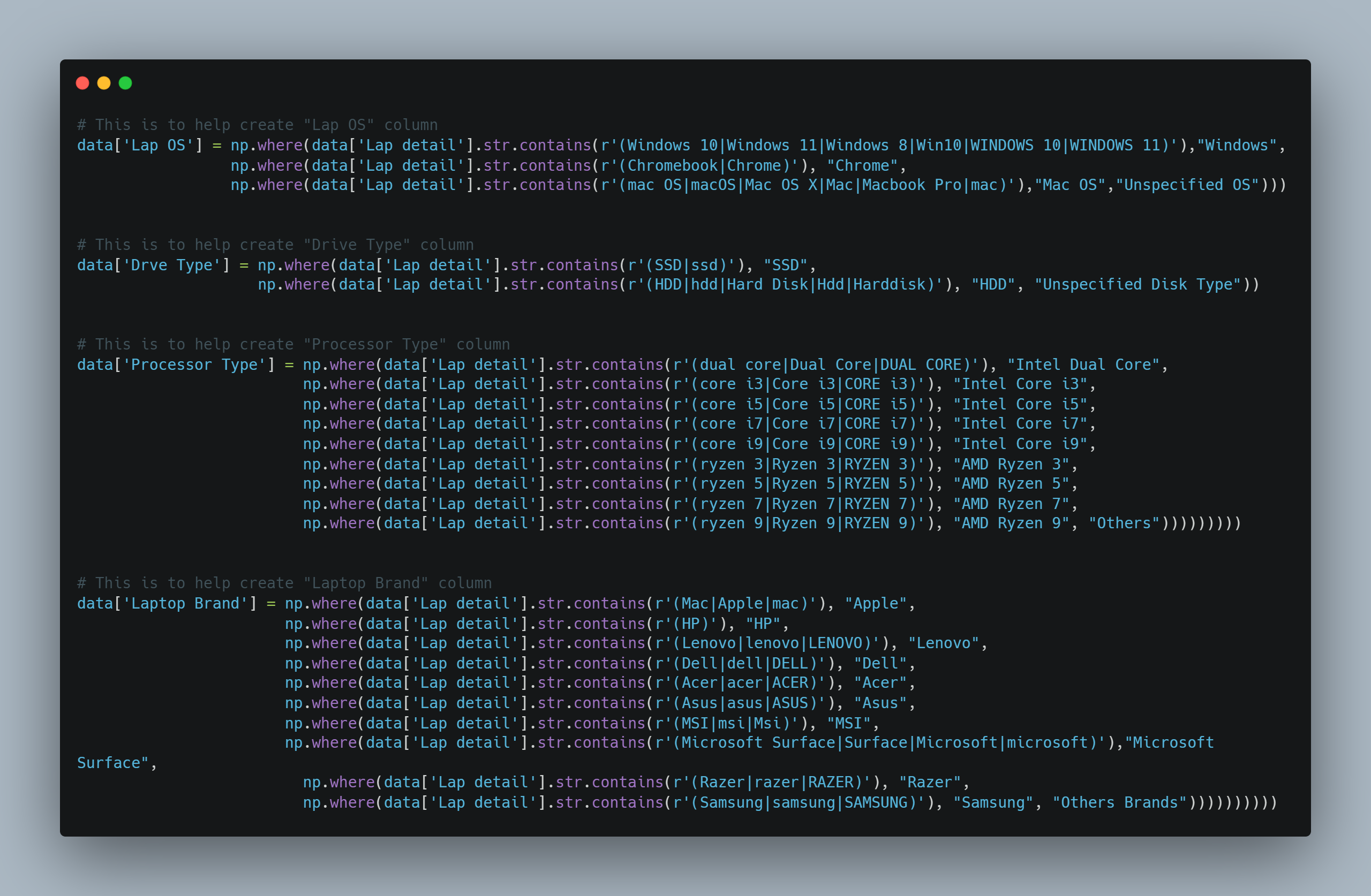 Easily Transform Data Using Pandas and Regular Expression